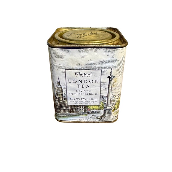 Other | Vintage Whittard Of Chelsea London Tea Tin 1994 Big Ben ...